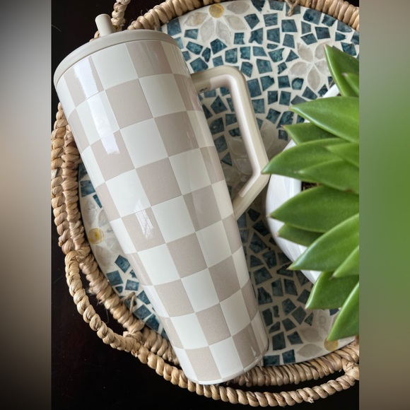 BRUMATE | Dining | Brumate Era 4oz Tumbler Tan Checker New With Tags ...